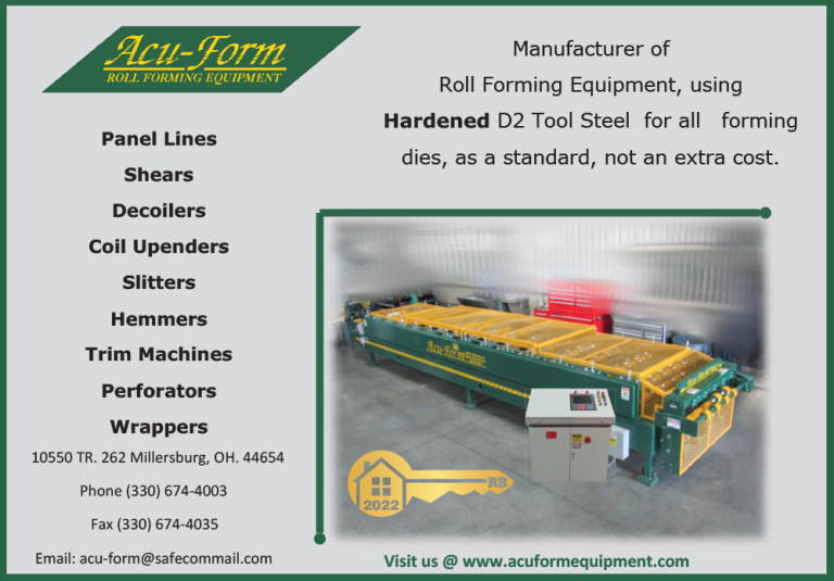 Acu-Form • Gold Key Winner 2022 | Rural Builder