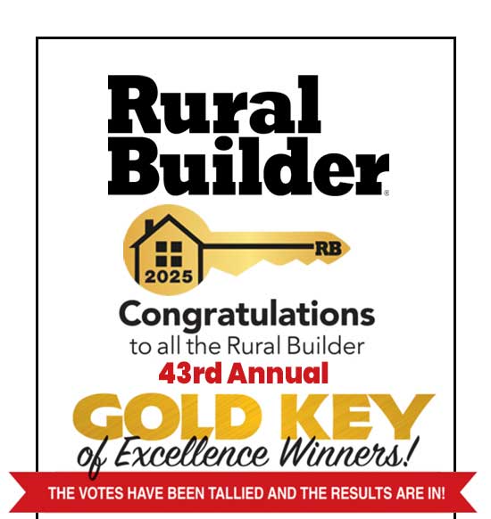 Meet the 2025 Gold Key of Excellence Award Winners | Rural Builder