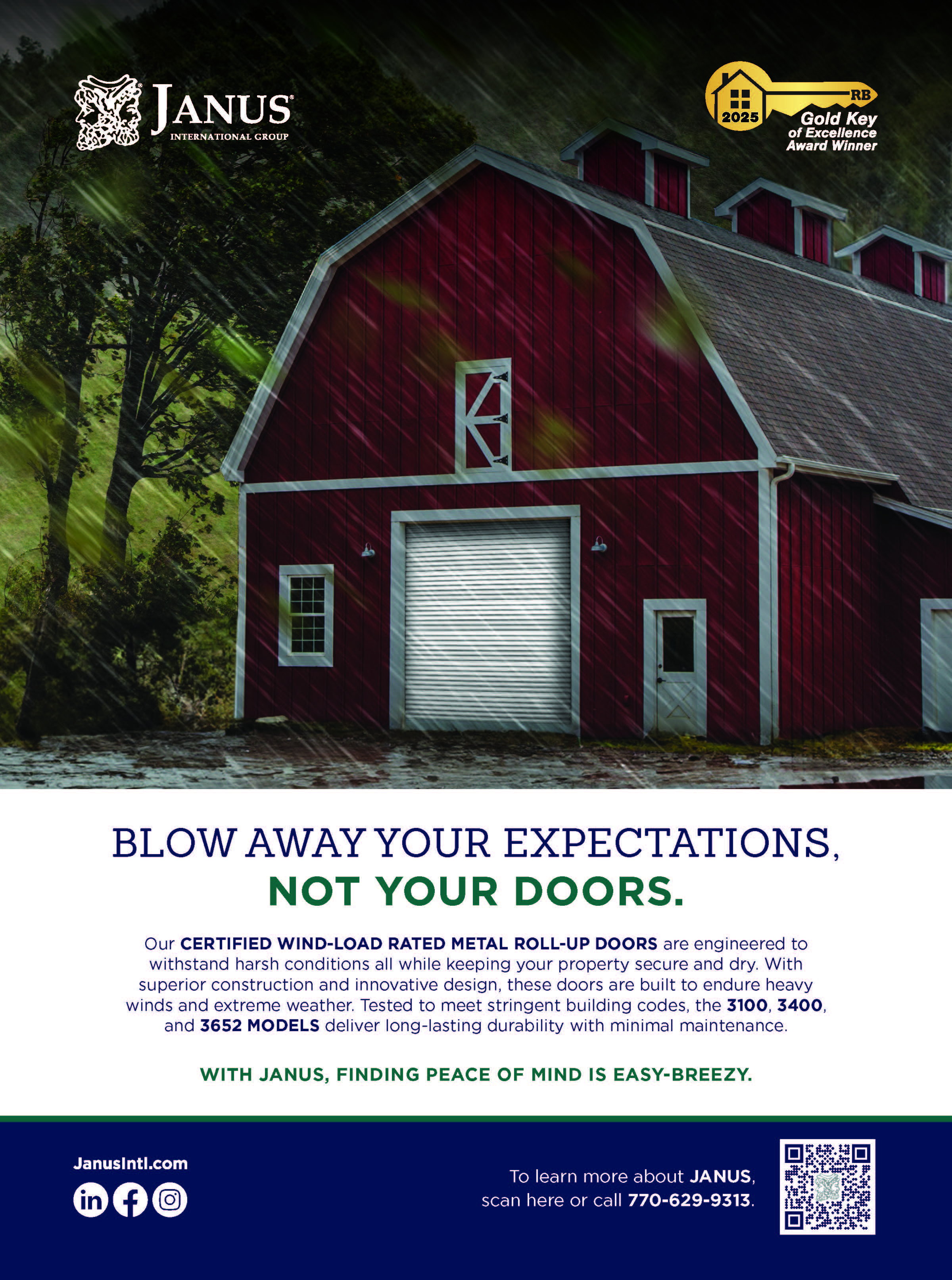 Gold Key of Excellence Award Winner 2025: Janus International Group ...