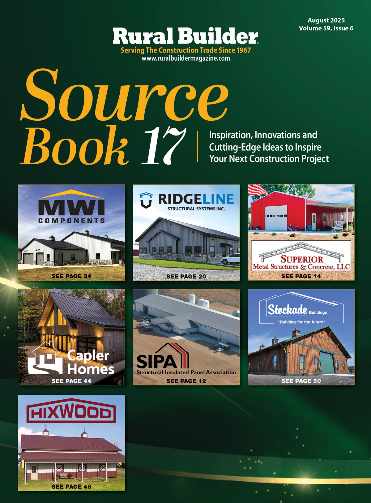August 2025 Edition - The Source Book | Rural Builder