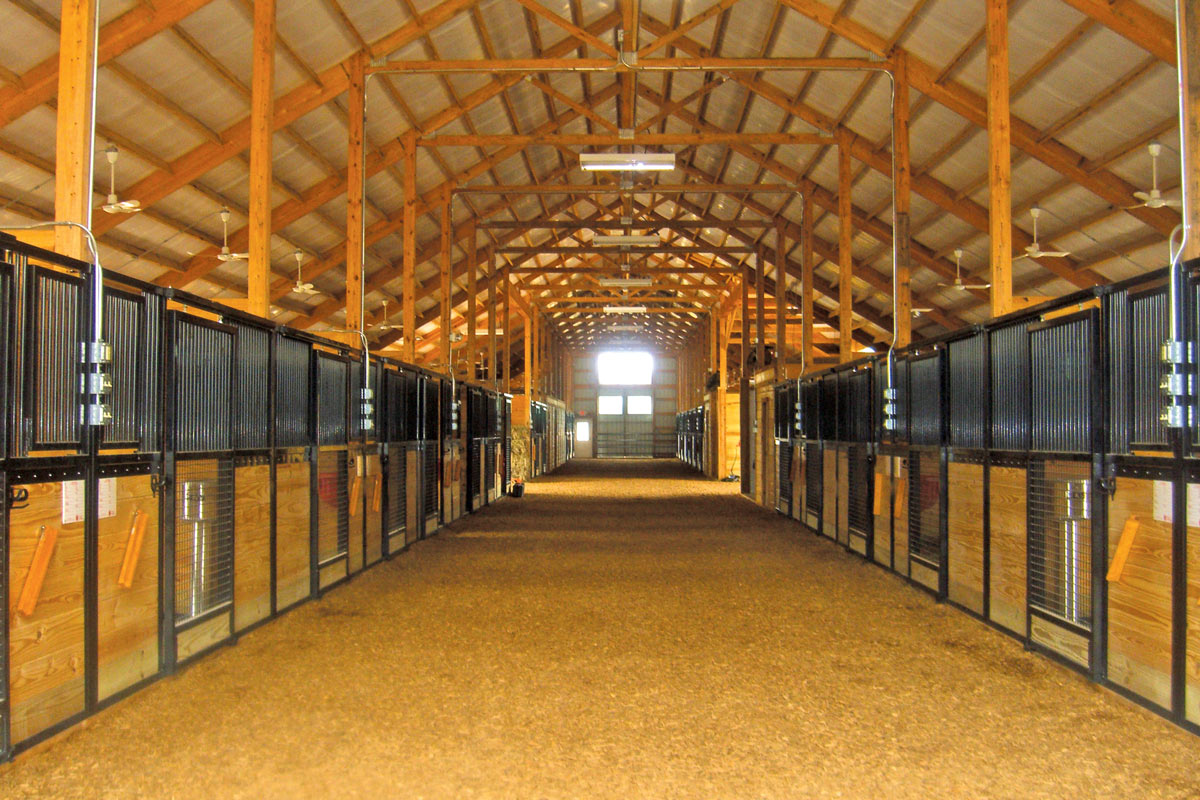 Design Features for Horse Barns | Rural Builder